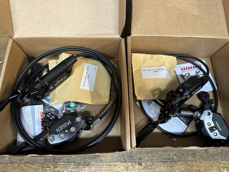 2024 SRAM Maven Silver Stealth brake set For Sale