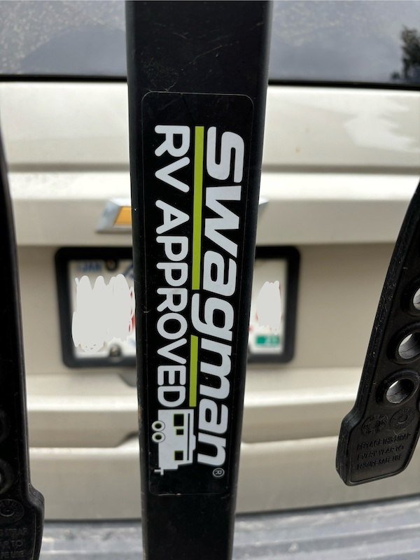 2021 Swagman Trailhead 4 RV-rated rack For Sale