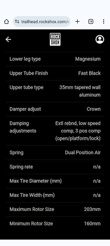 2016 Pike RCT3 160mm 26" FS-PIKE-RCT3-A2 - 16T51224425 For Sale
