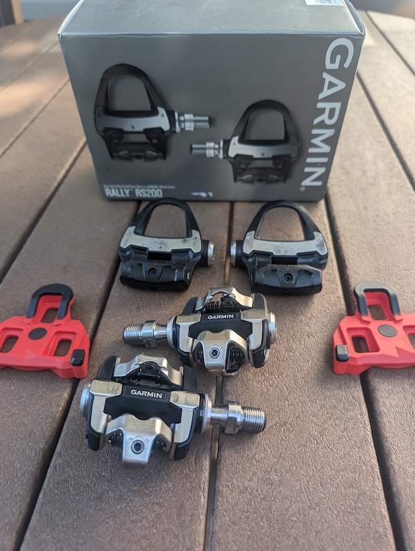 2023 Garmin Rally RS200 Power Meter pedal kit For Sale