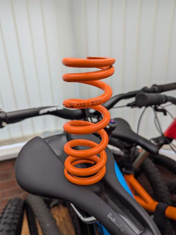 Fox SLS Shock Spring 500lbs x 2.75" + others For Sale