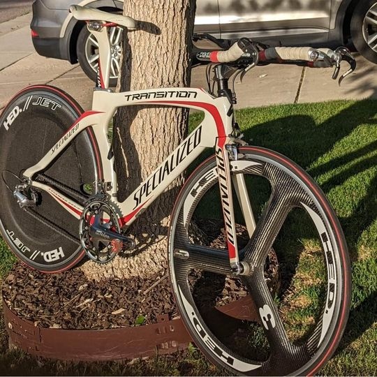 2009 Specialized TT Transition 54 w/ 2 wheel sets For Sale