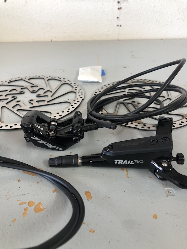 2024 TRP Trail EVO Brakes W Rotors For Sale