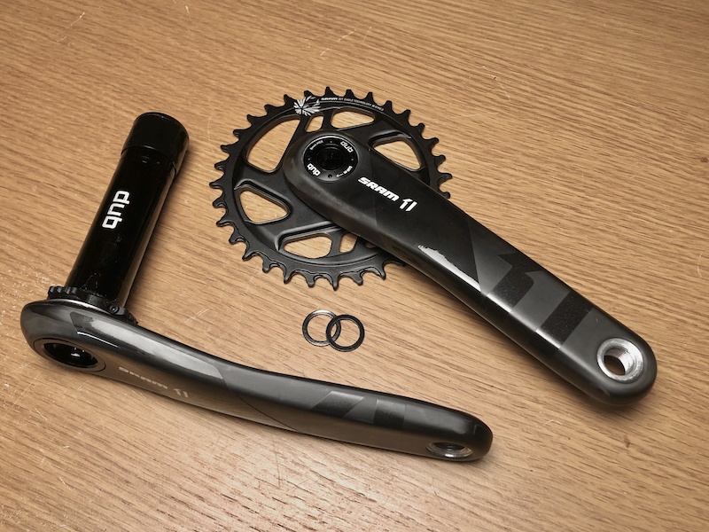 SRAM X1 EAGLE DUB Carbon Crank - B148 - 32T - 175mm For Sale