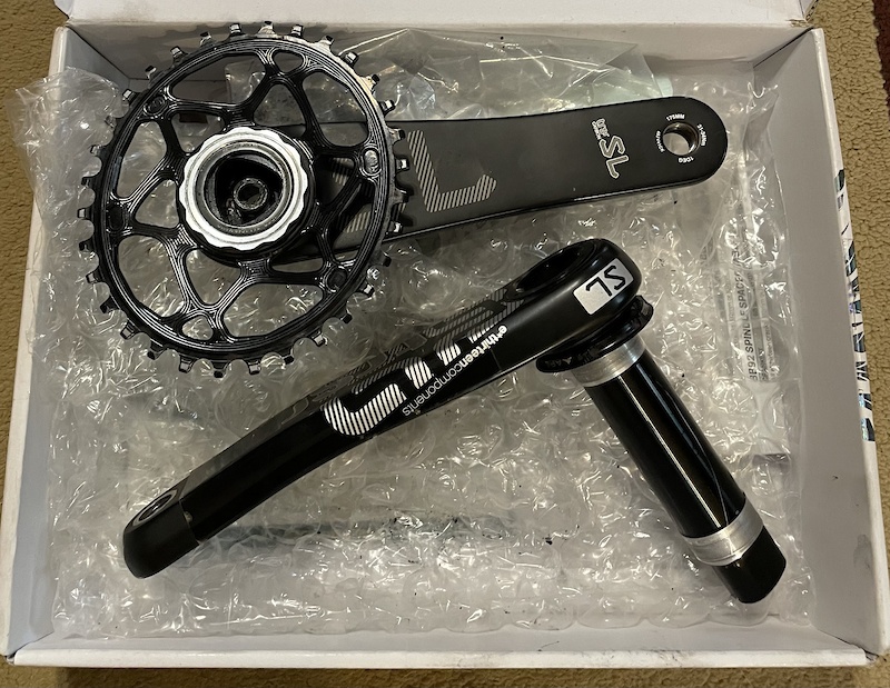 2023 E*Thirteen TRSr RACE SL 175mm Crankset Absolutbl 32T For Sale