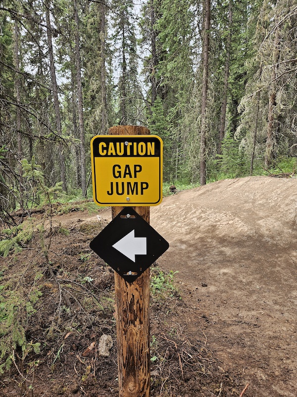 Bambi Bucket Mountain Biking Trail - Nordegg, Alberta
