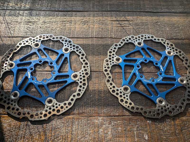 2023 Hope float 6-bolt 180mm Blue rotors For Sale