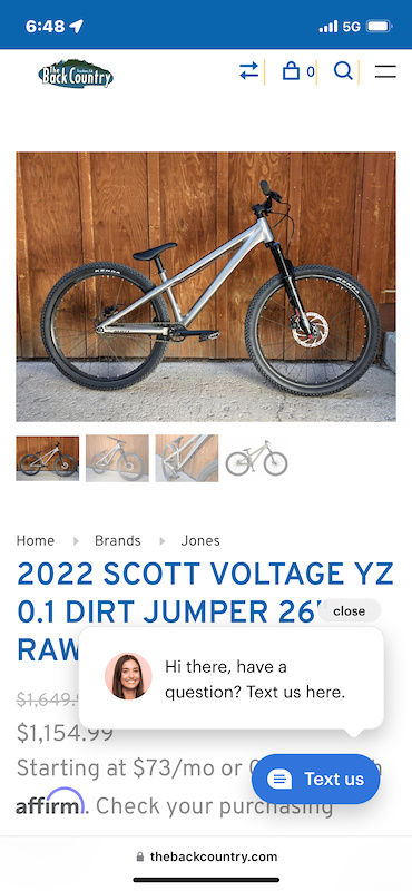 2022 NEW Scott DJ YZ .1 authorized dealer with warranty For Sale