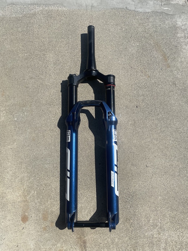 2024 ROCKSHOX SID ULTIMATE BLUE EDITION 120MM FORK 29ER For Sale