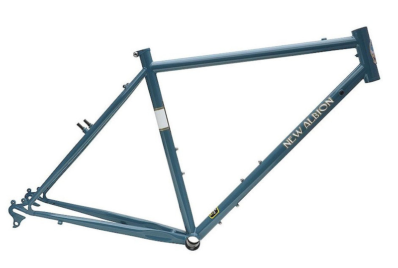 New Albion Privateer Road Gravel Bike Frame Blue 19645 For Sale