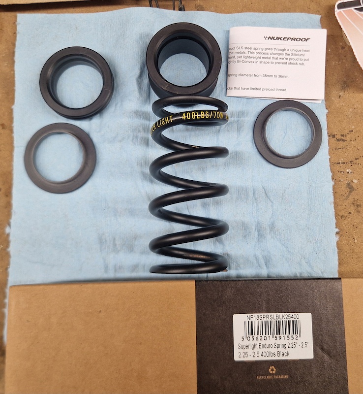 2021 Nukeproof Superlight Enduro spring (400lbs) For Sale