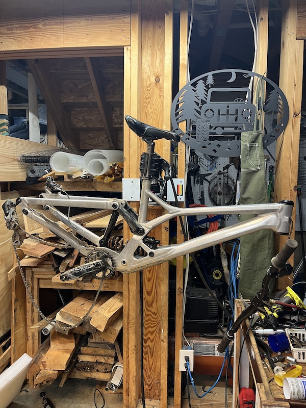 2022 Raw Specialized demo frameset (S4) For Sale