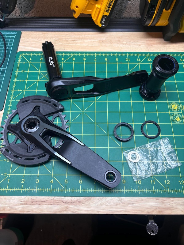 2024 X0 Eagle T-Type AXS Power Meter (Spindle) Wide Crankse For Sale