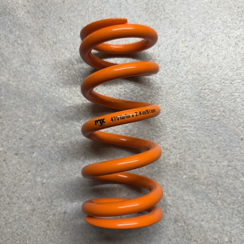 2024 Fox SLS Coil Spring 475# 2.4in 61mm For Sale