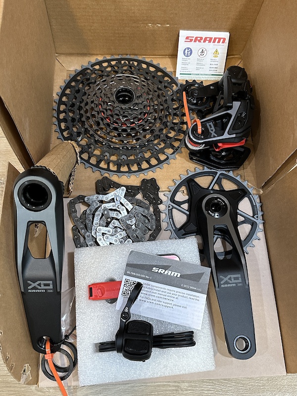 2024 Sram Transmission Eagle AXS XO Groupset 170 Black Kit For Sale