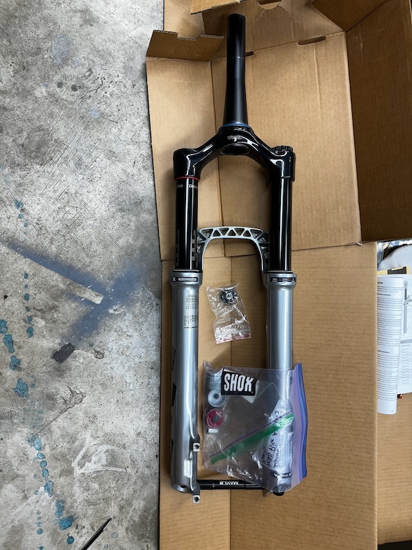 2021 140mm Rockshox Pike Ultimate rebuilt 10hrs For Sale