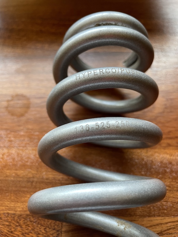 2022 Push 11 six HyperCoil - 250 series 525lb/in For Sale