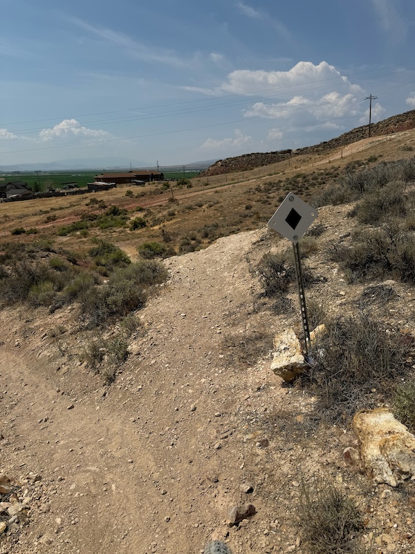 Bone Breaker Mountain Biking Trail - Manti, Utah