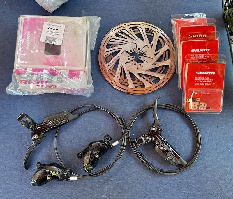 2023 SRAM Code RSC + Extras (Pads, Rotors, Pro Bleed Kit) For Sale