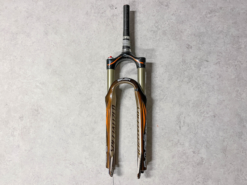 2008 Tapered 1.5" Specialized Brain *CARBON 100mm 9mmQR For Sale