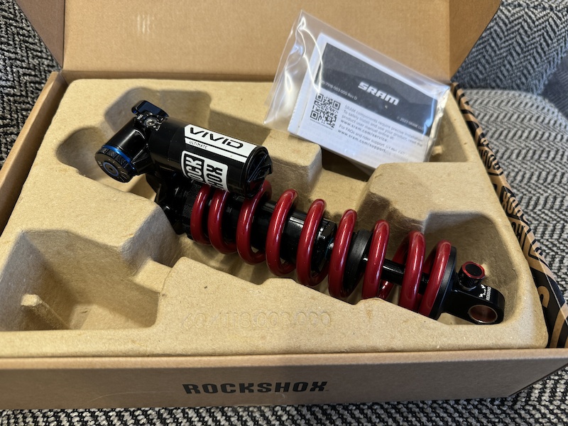 2024 RockShox Vivid Ultimate Coil 205 x 65 RC2T Rear Shock For Sale