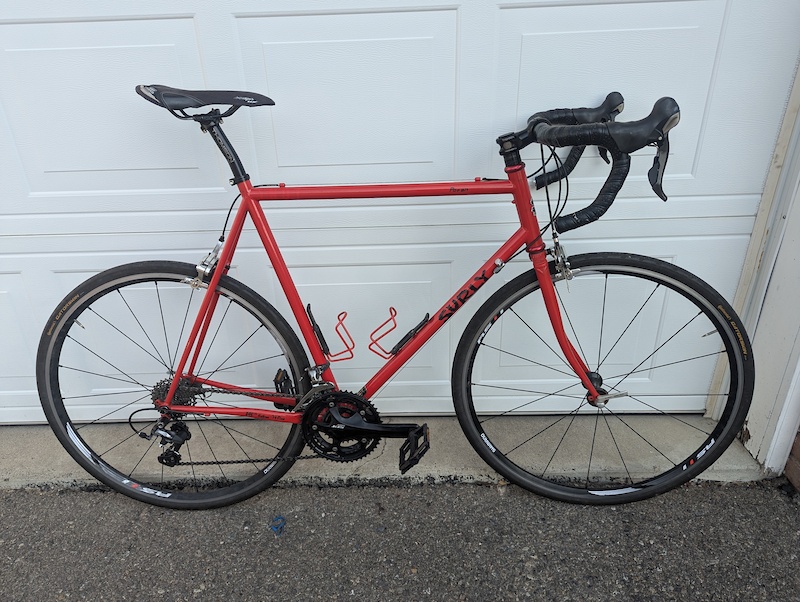 Surly Pacer Steel Touring Road Bike 60cm Custom Build For Sale