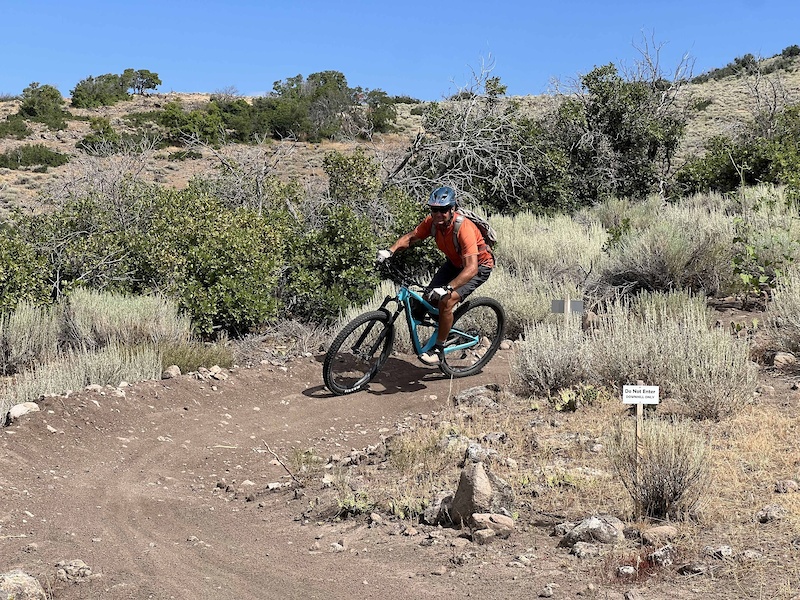 Upper Frodo's Mountain Biking Trail - Heber City, Utah