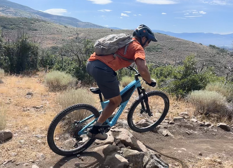 Upper Frodo's Mountain Biking Trail - Heber City, Utah
