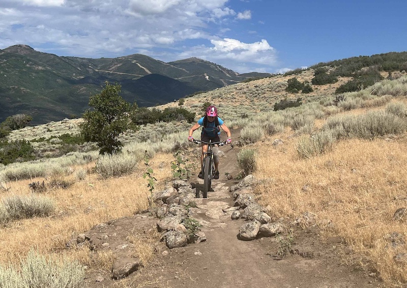 Upper Frodo's Mountain Biking Trail - Heber City, Utah