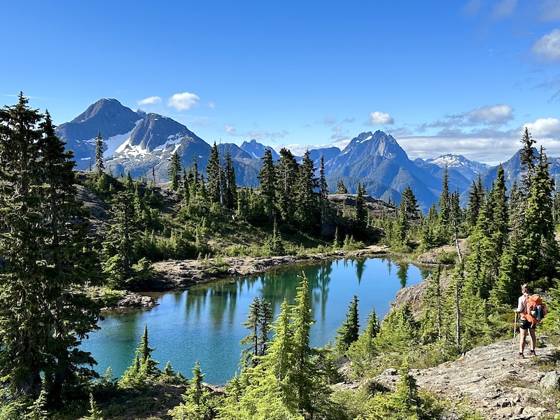 Crest Mountain Summit Trail Hiking Trail - Comox, BC