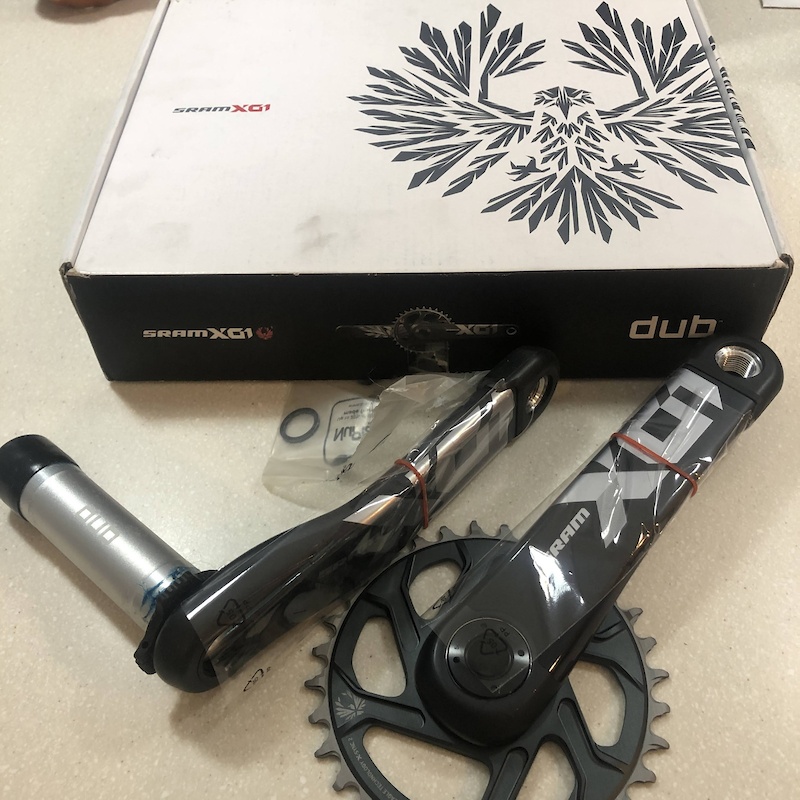 2022 Sram X01 DUB Boost Carbon Cranks 32T 170mm For Sale