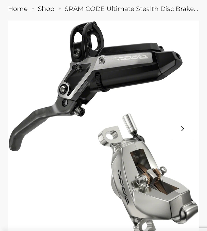 2024 SRAM CODE ULTIMATE STEALTH BREAKS For Sale