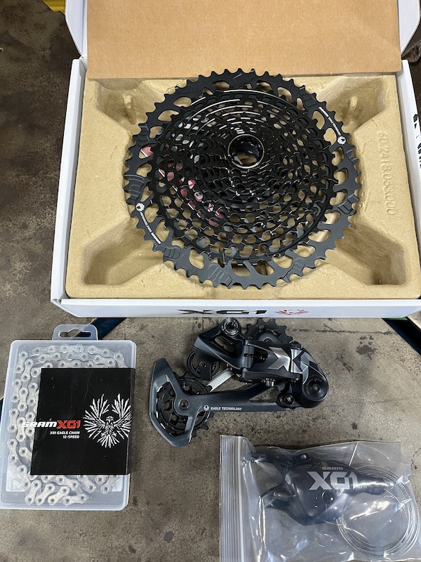 2024 SRAM X01 12spd Derailleur, Cassette, Shifter, Chain For Sale