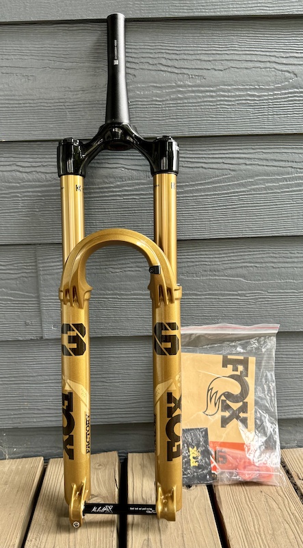 2025 Fox Factory 36 - Podium Gold - Grip X - 160mm For Sale