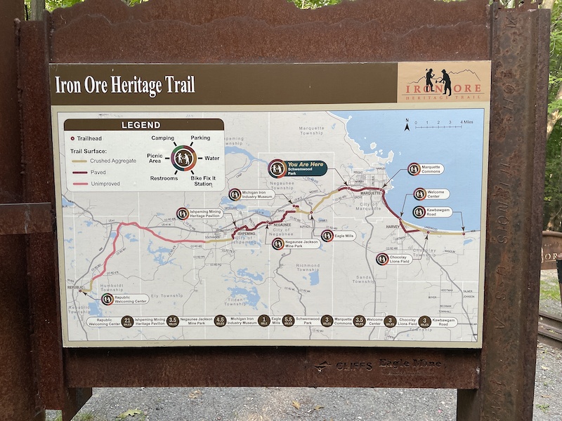Iron Ore Heritage Trail Multi Trail - Ishpeming, Michigan