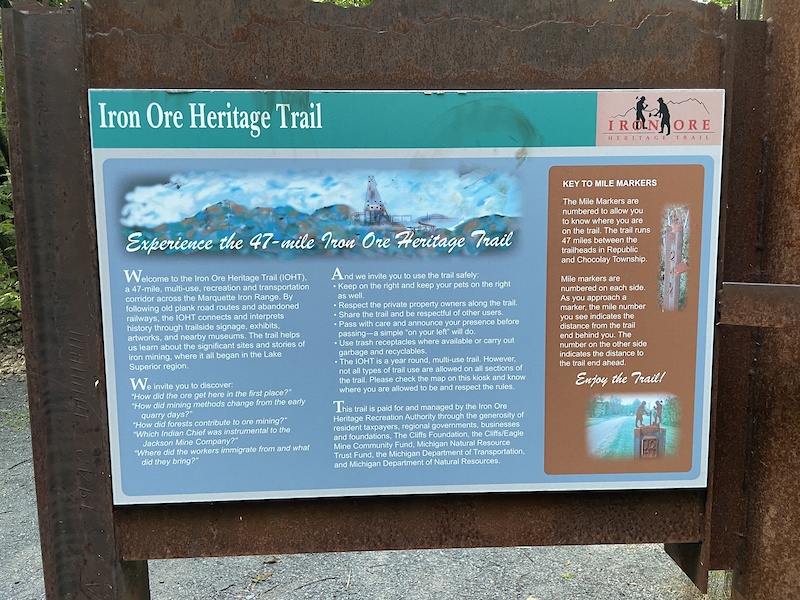 Iron Ore Heritage Trail Multi Trail - Ishpeming, Michigan