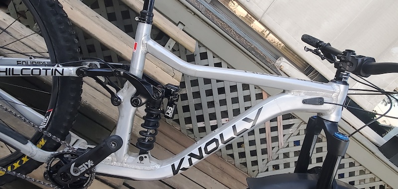 2021 Large Knolly Chilcotin Frame+WAO wheelset+Extras For Sale