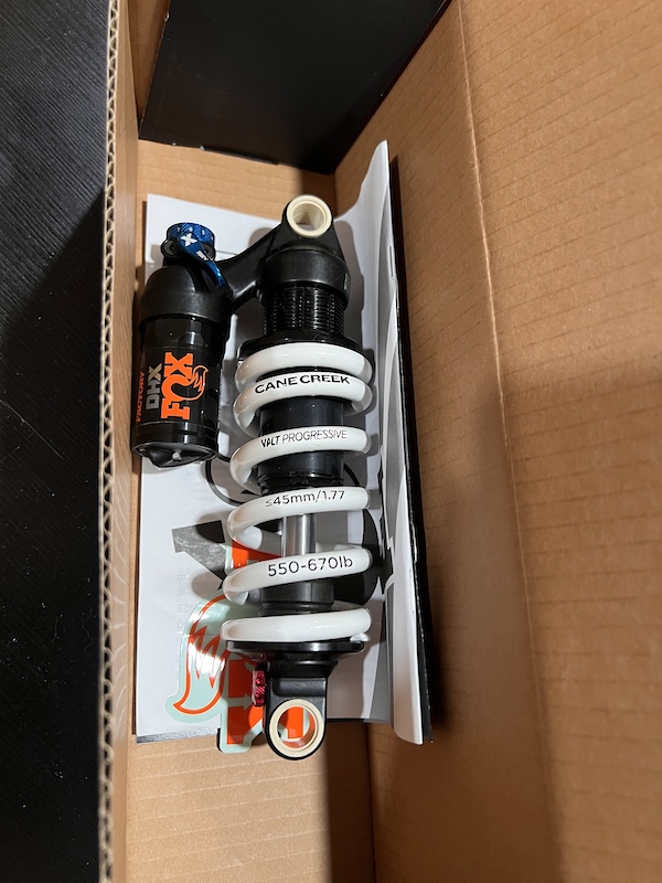 2023 Fox DHX Factory Shock 190x45 +Cane Creek Spring For Sale