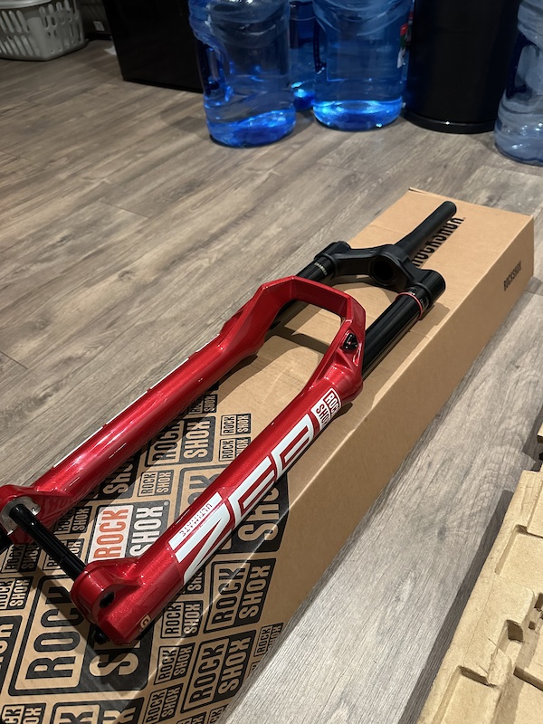 2025 Rockshox Zeb Ultimate 170mm Charger 3.1 Red For Sale