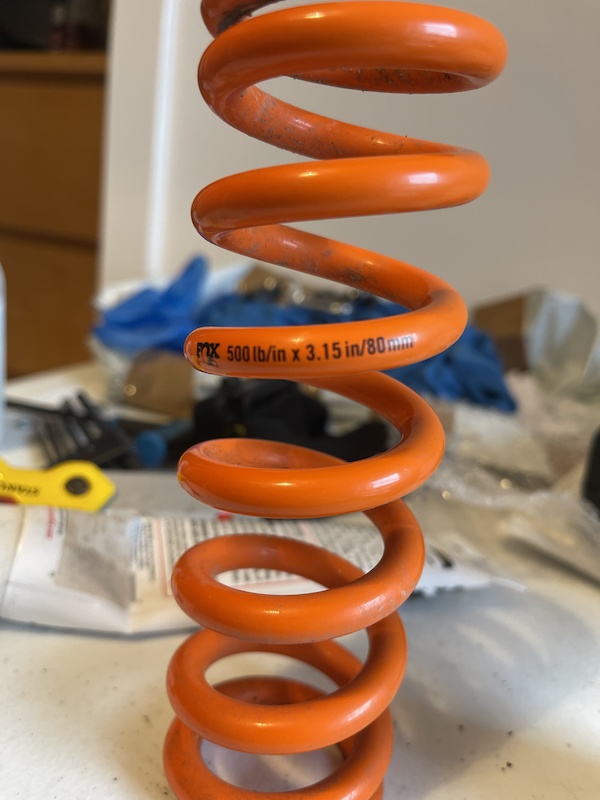 2022 Fox SLS Spring 500lb x 80mm For Sale