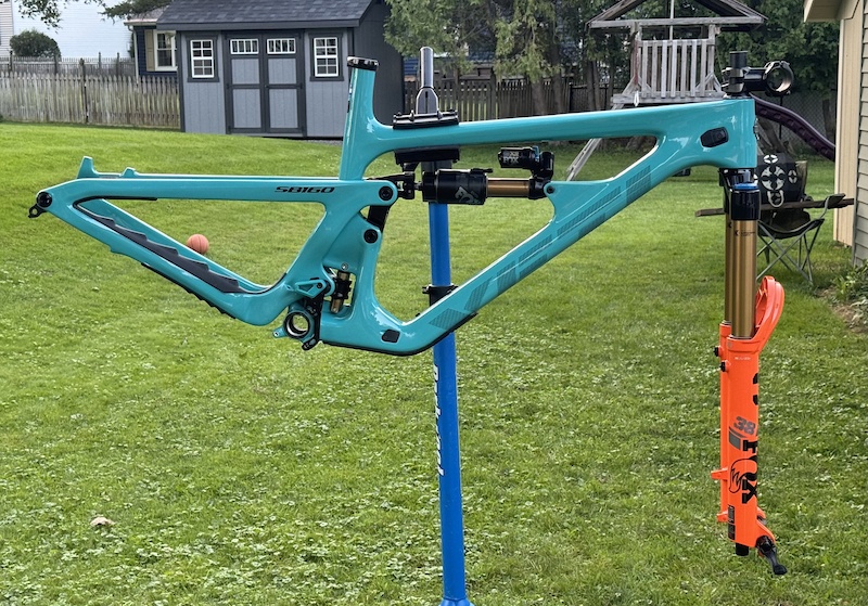 2023 YETI SB160 TURQ & Fox Factory 38 170mm For Sale