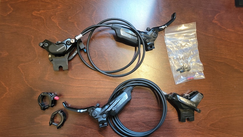 2023 SRAM Code R Disc 4-piston Brake Set & Rotors For Sale