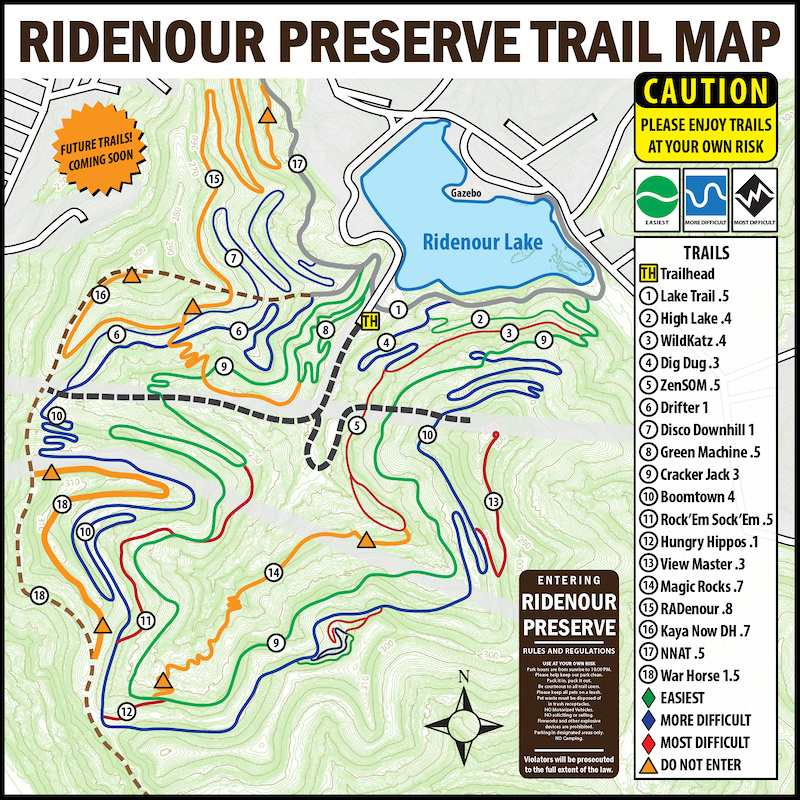 Ridenour Preserve Mountain Biking Trails | Trailforks