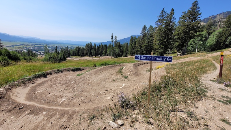 Sweet Timothy Mountain Biking Trail - Teton Village