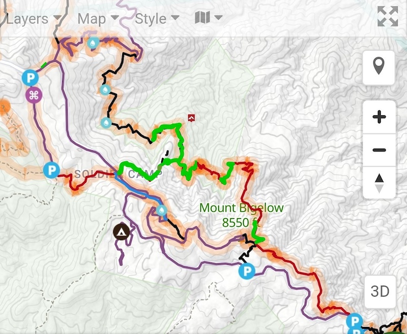 Crystal Springs Trail Multi Trail - Tucson, Arizona