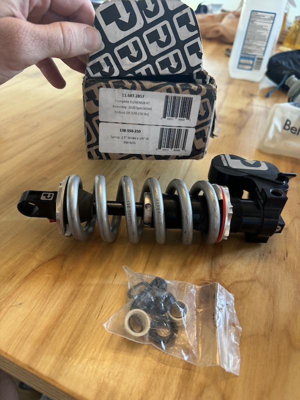 2022 Push Coil Shock Specialized Enduro w/ 550# Spring For Sale