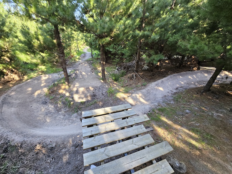 Tracka Big Drop A-Line Mountain Biking Trail - Traralgon