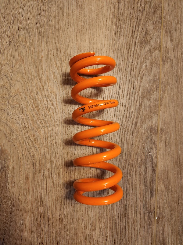 2023 Fox SLS 550# Coil Spring 2.9 in 74mm stroke For Sale