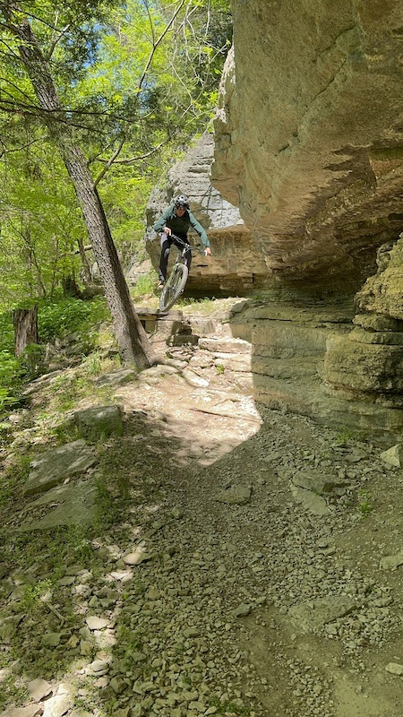 Sally Trail (mid) Mountain Biking Trail - Bella Vista, AR
