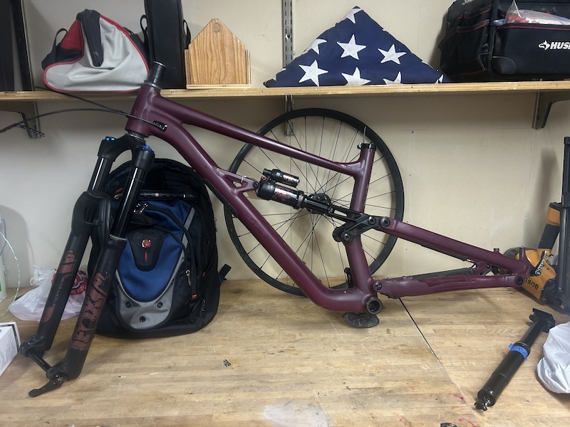 2022 Specialized Status Frame w/fork and dropper For Sale